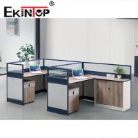 China Commercial Modern 4 Seater Office Workstation Furniture ISO9001 Certified for sale