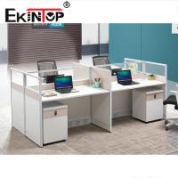 China Commercial Modern 4 Seater Office Workstation Furniture ISO9001 Certified for sale