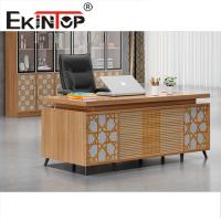 China Furniture Panel Wooden Office Desk One Seater Table Staff Office Desk for sale
