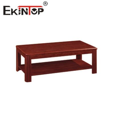 China Chinese Small Tea Table Reception Tea Table Sofa Matching Solid Wood Veneer Tea Table for sale