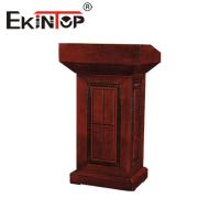 China Standing Podium Leader'S Podium Conference Room Podium Hotel Welcome Platform for sale
