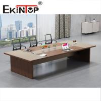 China Waterproof Modern Conference Table 58mm Thickness Melamine Board Tabletop for sale