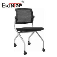 China School Office Training Chairs With Writing Tablet Leather Bentwood Material OEM ODM for sale