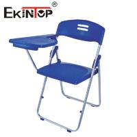 China Rainbow Color Conference Chair With Writing Tablet Height Adjustable for sale