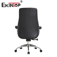 China China Manufacturer Comfortable Leather Chair High Back PU Swivel Executive Office Chair for sale