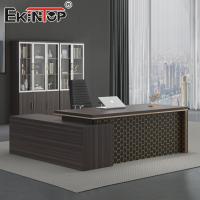 China Durable L Shape Office Desk Moisture Proof Executive Office Furniture for sale