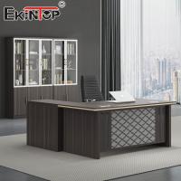 China Manager CEO Wooden Office Desk Furniture L Shape Eco Friendly 1.2M 1.8M 2.0M for sale