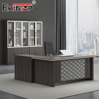 China Manager CEO Wooden Office Desk Furniture L Shape Eco Friendly 1.2M 1.8M 2.0M for sale