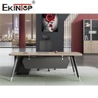 China Modern Style Office Furniture Desk L Shaped Executive Office Desk for sale