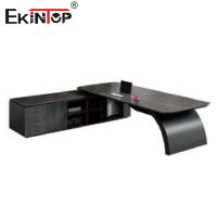 China L Shaped Office Desk And File Cabinet Set Modern Style For Office Furniture for sale