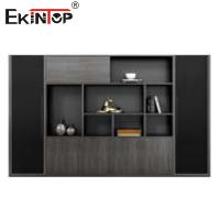 China L Shaped Office Desk And File Cabinet Set Modern Style For Office Furniture for sale
