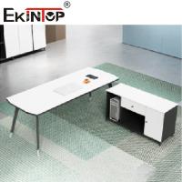China Modern Style Desk L Shape Luxury Executive Desk For Office Furniture for sale