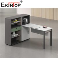 China Demountable Cubicles Office Workstation Partition Writing Computer Table For 2-8 Person for sale