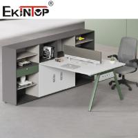 China Commercial Furniture Office Workstation Staff Table Height Adjustable  Rectangular for sale
