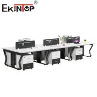 China Modern Office Working Station For Commercial Furniture Office Cubicles Table White for sale