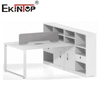 China 2-8 Person Office Partition Workstation System Furniture Rectangular Shape for sale