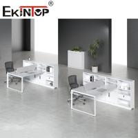 China 2-8 Person Office Partition Workstation System Furniture Rectangular Shape for sale