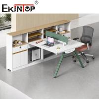 China White Green Modular Office Work Station For Commercial Furniture for sale