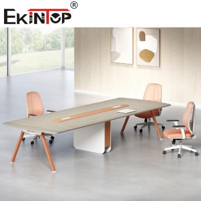 China Modern Custom Wood Conference Table  Include Integrated Audiovisual Systems for sale