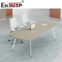 China Modern Custom Wood Conference Table  Include Integrated Audiovisual Systems for sale