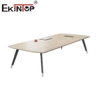 China Modern Conference Long Table 10 People Meeting Desk 5 Year Warranty for sale
