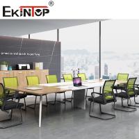 China 4 Leg Modular Conference Table Seating 6 8 10 Persons For Meeting Room for sale