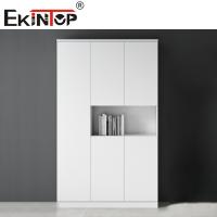 China 4 Drawer Lateral Fireproof File Cabinet Wood Bookshelf For Office Furniture for sale