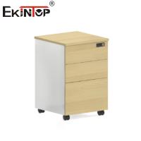 China Wood 3 Drawer Fireproof File Cabinet  Living Room Filing Cabinets for sale