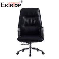China Brown Luxury Leather Chair Adjustable height For  Hospital Furniture for sale