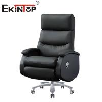 China Brown Luxury Leather Chair Adjustable height For  Hospital Furniture for sale