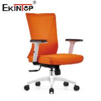 China Blue Ergonomic Mesh Office Desk Chair With Adjustable Arms for sale