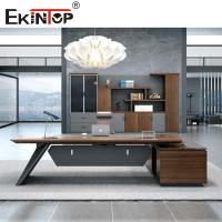 China Wood Extendable Office Desk Furniture Ergonomic Computer Desk for sale
