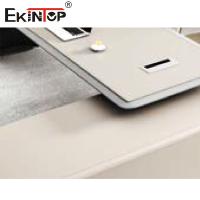 China Modern L Shaped Executive Home Office Desk With Large Storage Space for sale