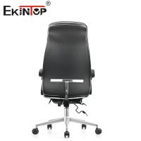 China Contemporary 360 Swivel Black Leather Chair For Office Furniture for sale