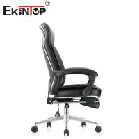 China Contemporary 360 Swivel Black Leather Chair For Office Furniture for sale