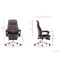 China Professional Black Office Chair Comfortable Support for Your Workday for sale