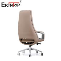 China Luxury Meets Functionality Executive Leather Office Chair Adjustable for sale