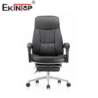 China Durable Synthetic Leather Office Chair For Long - Term Comfort for sale
