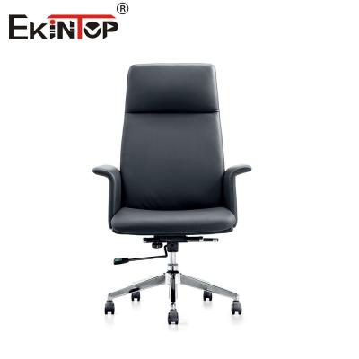 China Adjustable Leather Office Chair Customizable For Personalized Comfort for sale