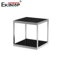 China Living Room Black Coffee Tea Table Glass fiber Reinforced Concrete Custom Simply Style for sale