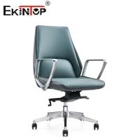 China Elevated Style And Support Sleek Leather Office Chair 10 Years Warranty for sale