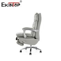 China Modern White Leather Multi-functional Office Chair Style and Utility in One for sale