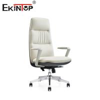 China Premium Leather Office Chair Superior Comfort and Classic Style for sale
