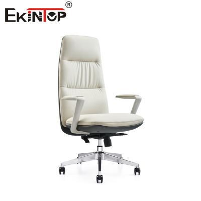 China Premium Leather Office Chair Superior Comfort and Classic Style for sale