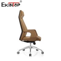 China Luxurious Support Professional Sophistication Leather lounge chair for sale