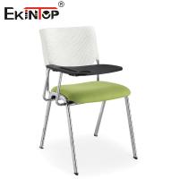 China Professional Training Room Chair With Convenient Writing Pad Modern Style Vertically Stacked for sale