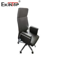 China Budget Friendly Luxury Leather Chairs With Steel Base Anti Explosion for sale