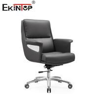 China Modern Black Leather Lift Chair PU Armrest High Back for sale