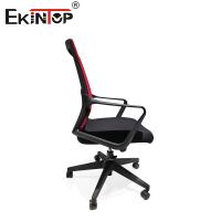 China Black and Red Foam Cushion Foldable Training Room Chairs with Wheels for sale