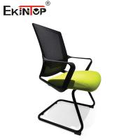 China Black and Green Memory Foam Cushion Nesting Conference Room Chairs for sale